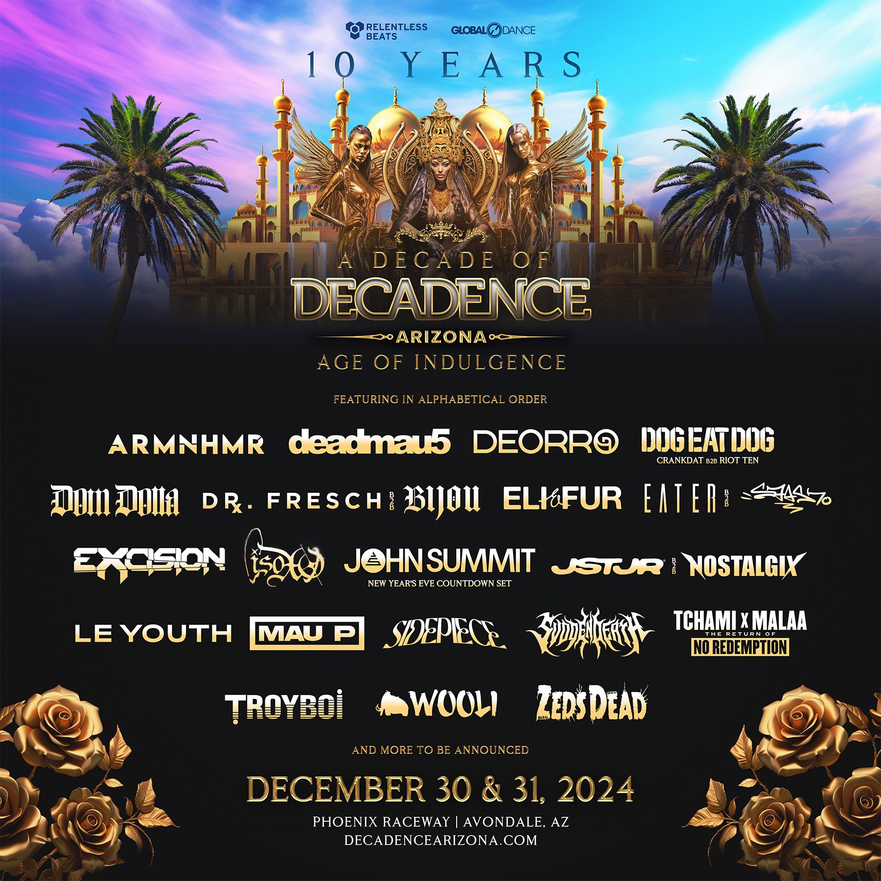 CELEBRATING A DECADE OF DECADENCE ARIZONA, AGE OF INDULGENCE RELEASES ...
