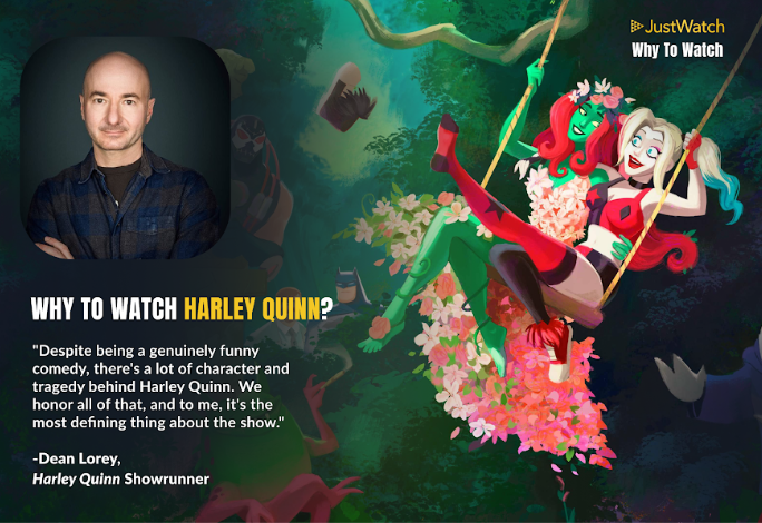 Harley Quinn Co-Creator Dean Lorey Reveals Why to Watch DC's Unhinged Animated Hit