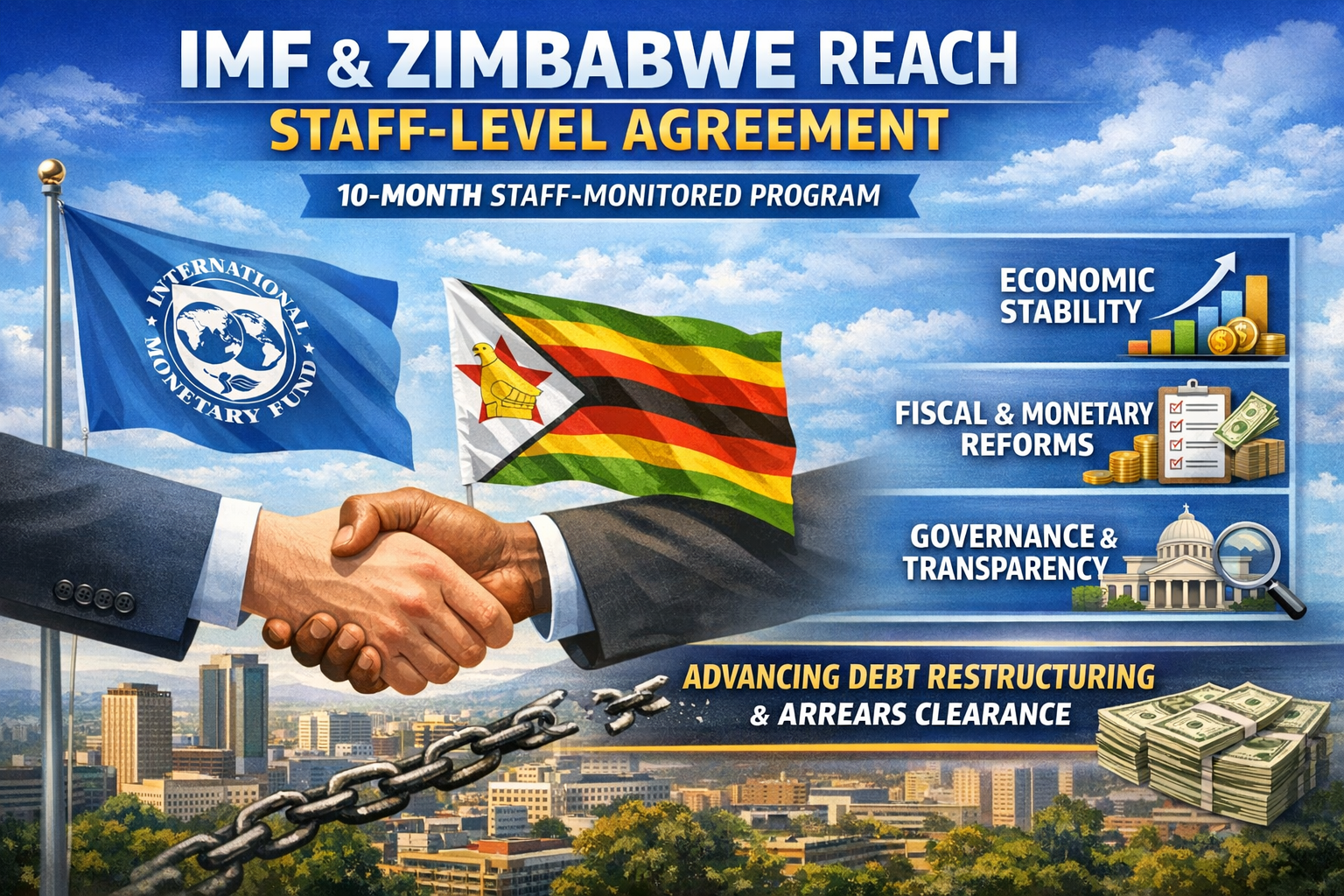 IMF Reaches Staff-Level Agreement with Zimbabwe on a New Staff ...